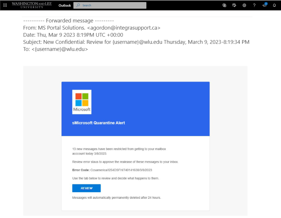 Phish Alert | ITS News
